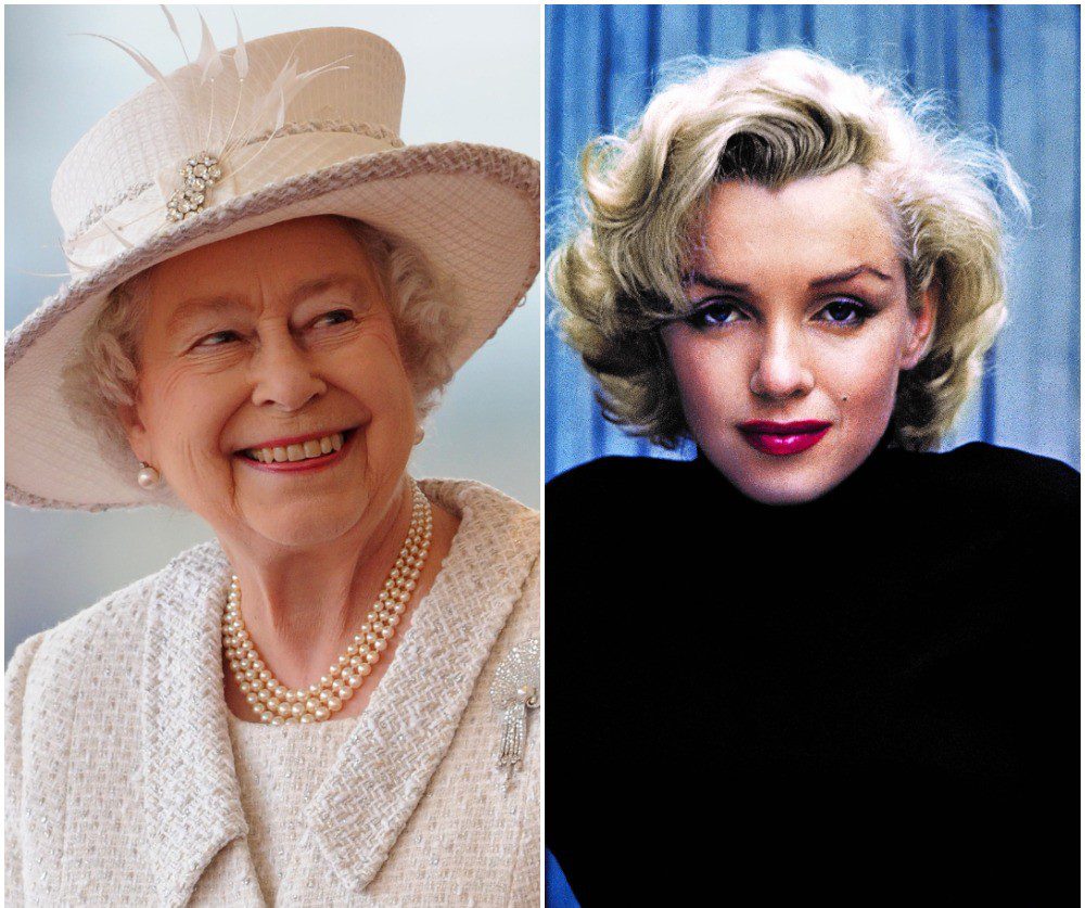 The Iconic Moment When Marilyn Monroe Met the Queen of England for The ...